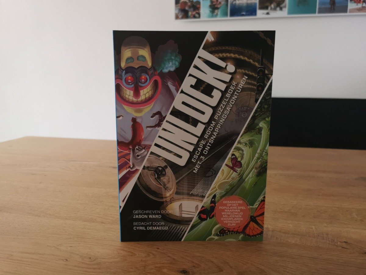 Unlock - Het Escape Room Puzzelboek | Review - Alles Over Speelgoed